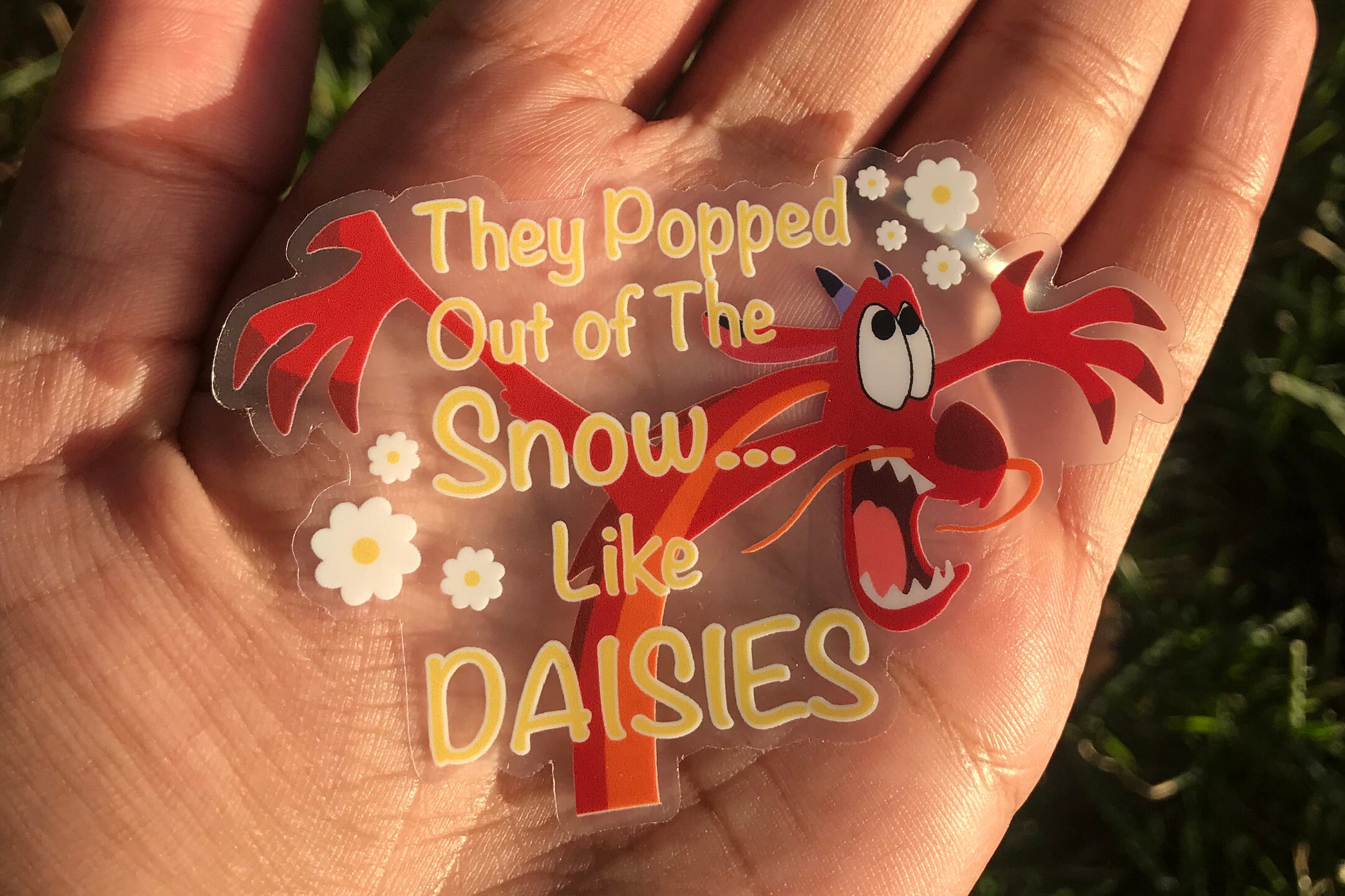 Mushu Sticker // Mulan Sticker // Disney Sticker // Disneyland | Etsy