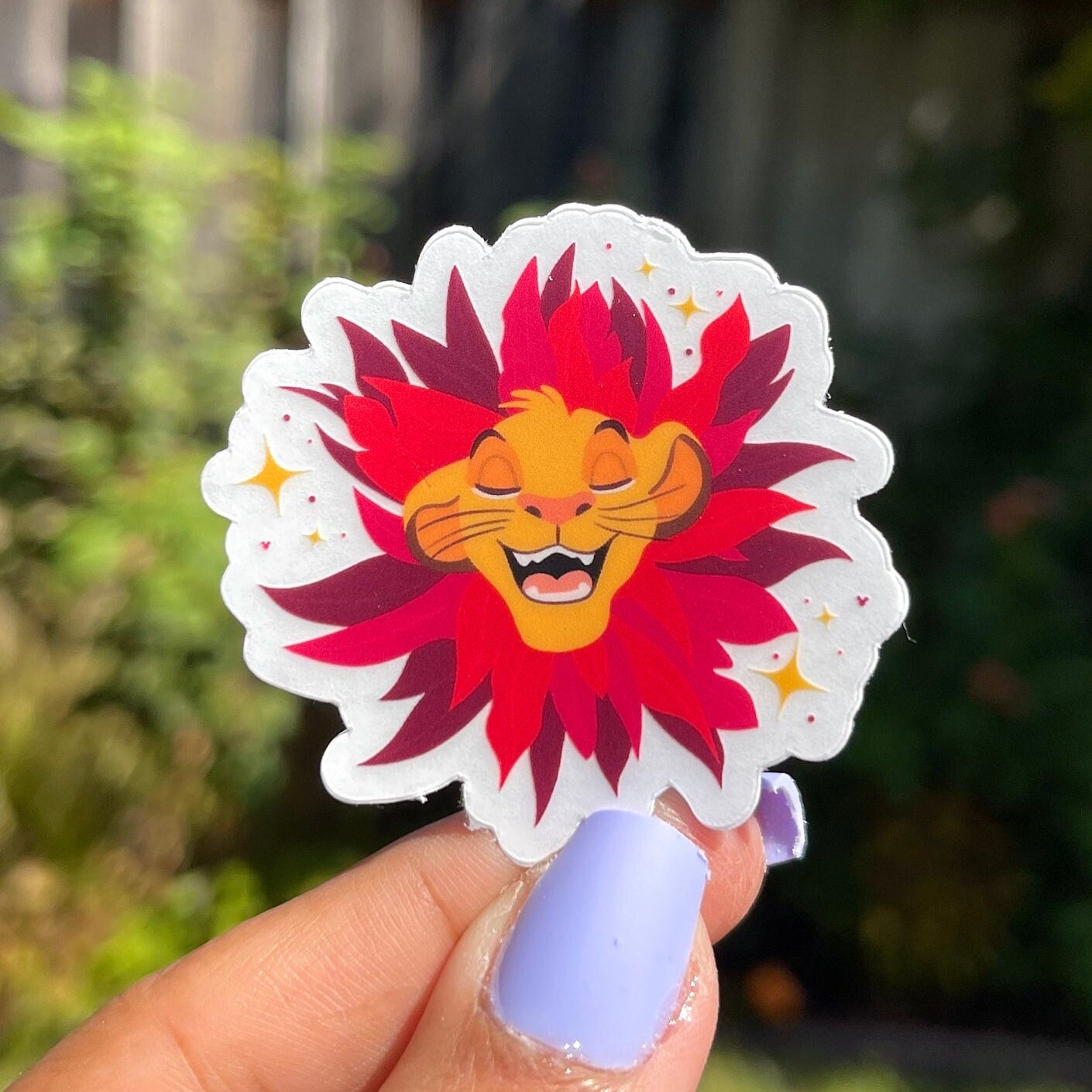 Disney Lion King Simba Sticker // Disney Lion King Sticker // - Etsy