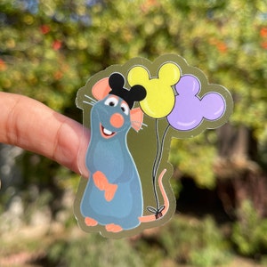 Remy the Ratatouille Sticker // Remy Sticker // Ratatouille Sticker ...
