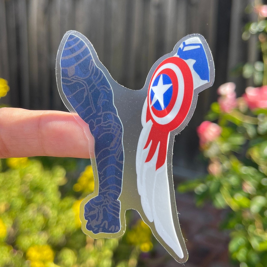 Disney Marvel Falcon Winter Soldier Sticker//falcon and Winter Soldier ...