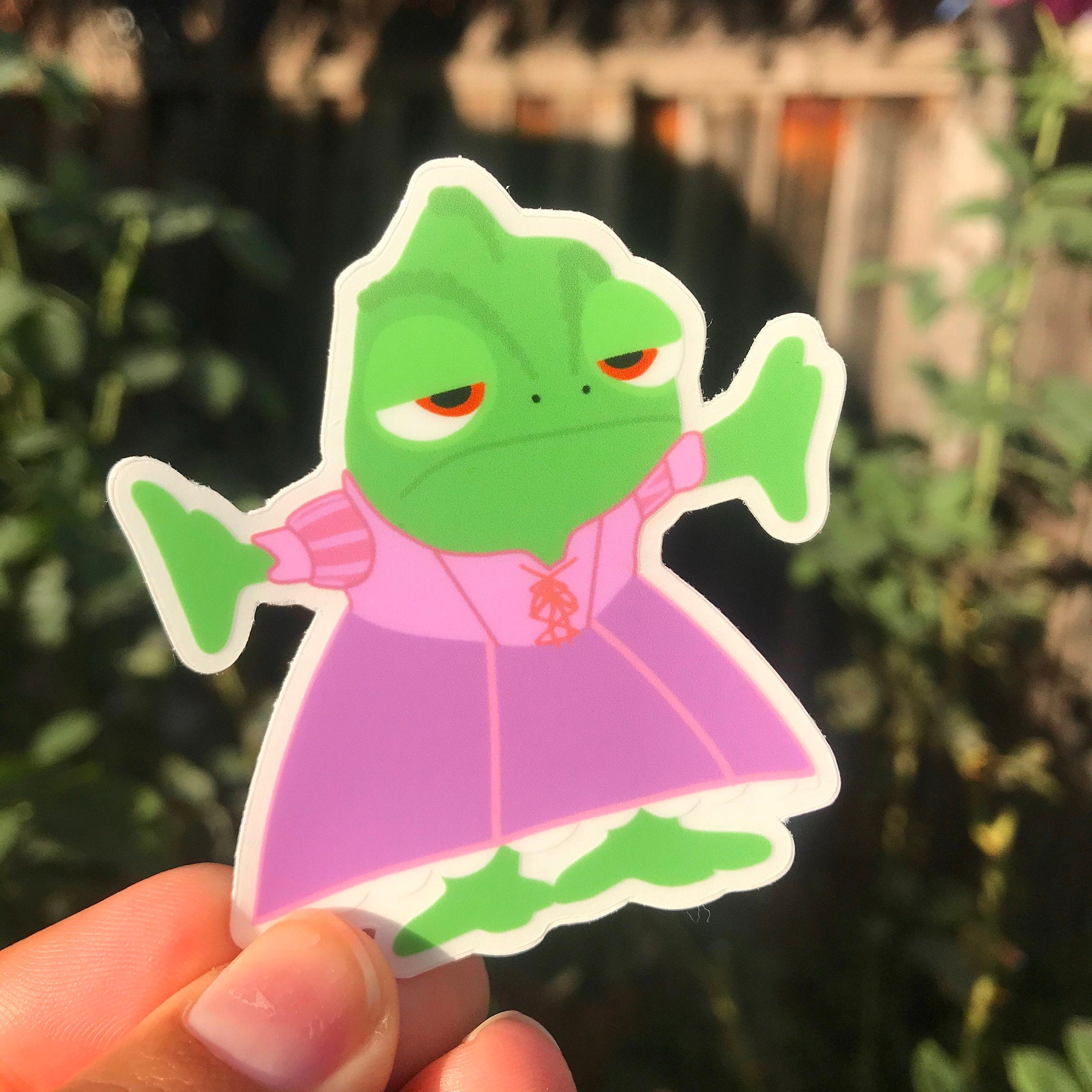 Pascal Sticker // Tangled Sticker // Rapunzel Sticker // | Etsy