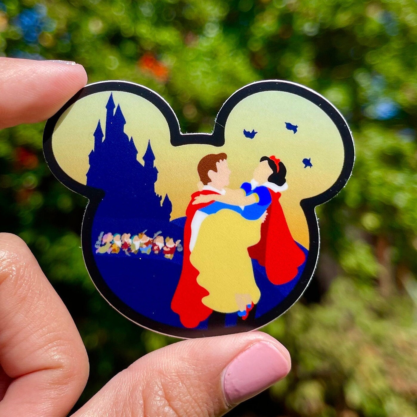 Disney Princess Snow White Sticker // Disney Princess Sticker | Etsy