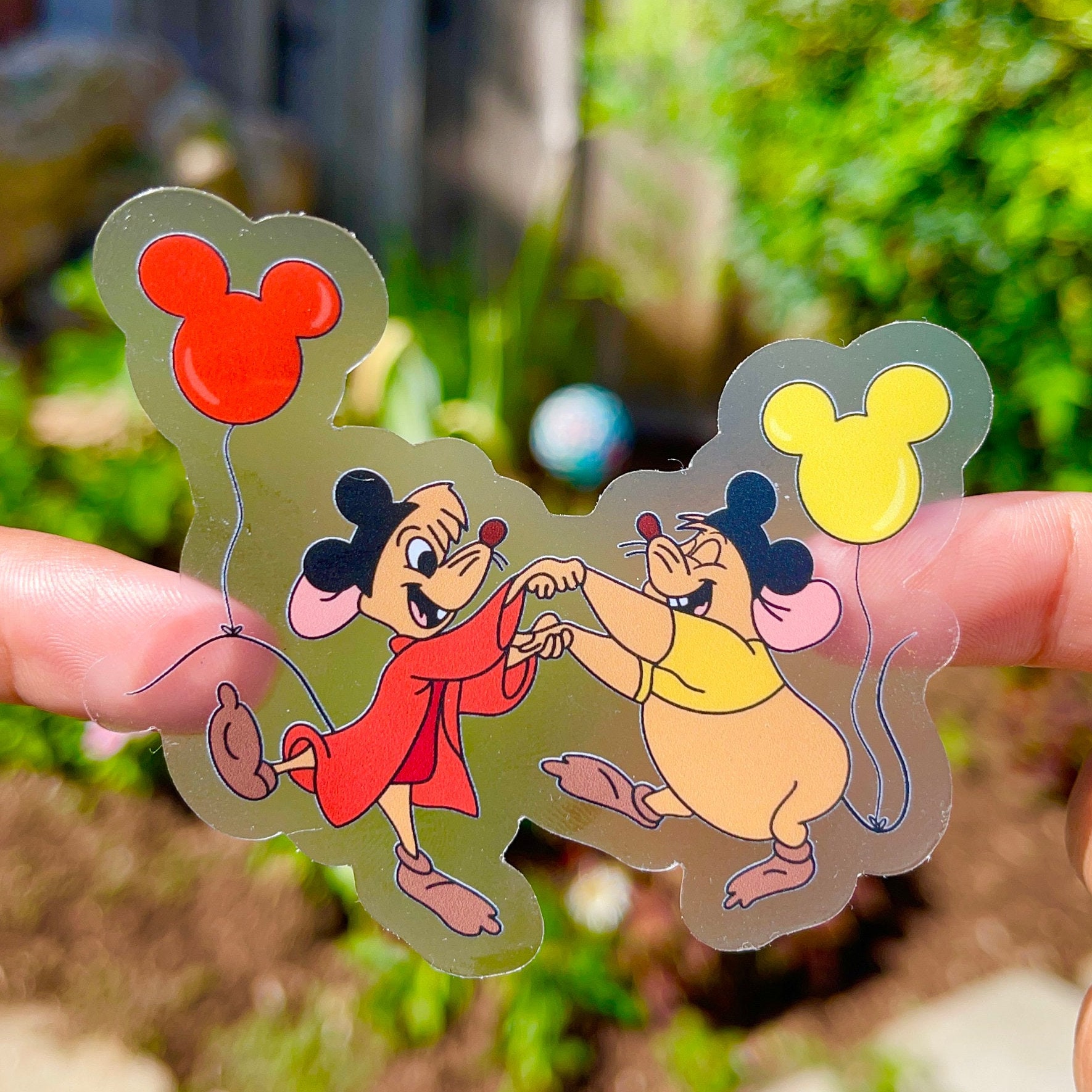 Disney Cinderella Jaq Jaq and Gus Gus Sticker // Disney Jaq | Etsy