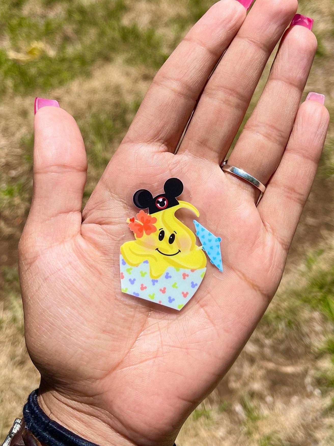 Disney Dole Whip Sticker // Dole Whip Sticker // Disney Food - Etsy