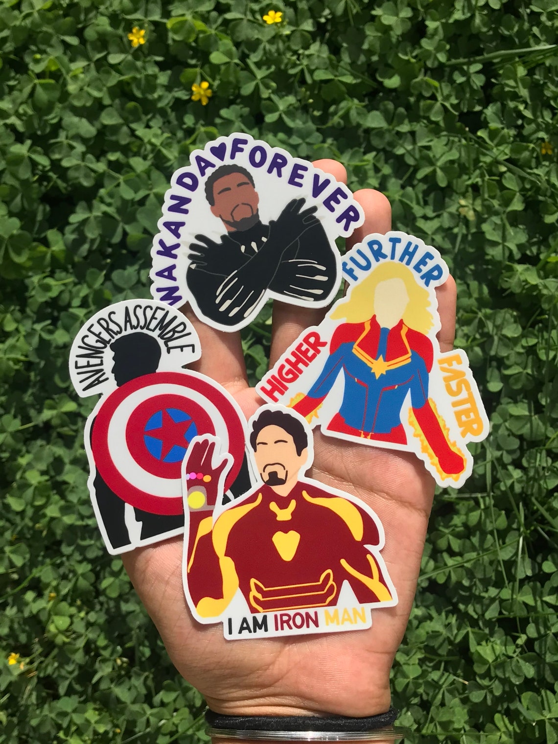 Iron Man Sticker // Tony Stark // Marvel Stickers // Avengers | Etsy