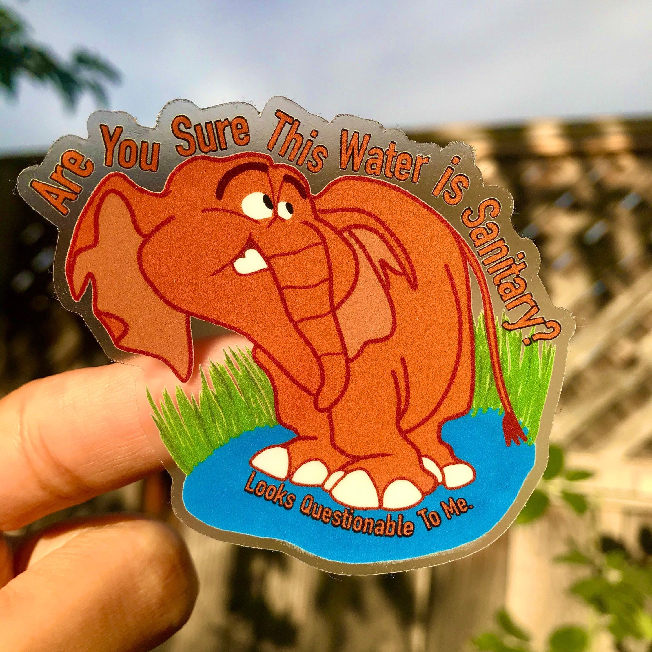 Tantor Sticker // Tarzan Sticker // Disney Sticker // | Etsy