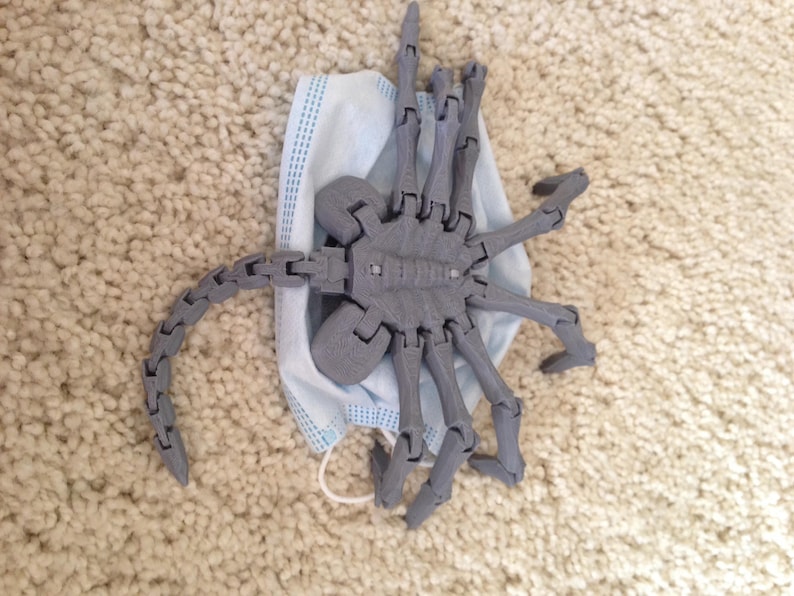 Alien Face Hugger Face Mask - Etsy