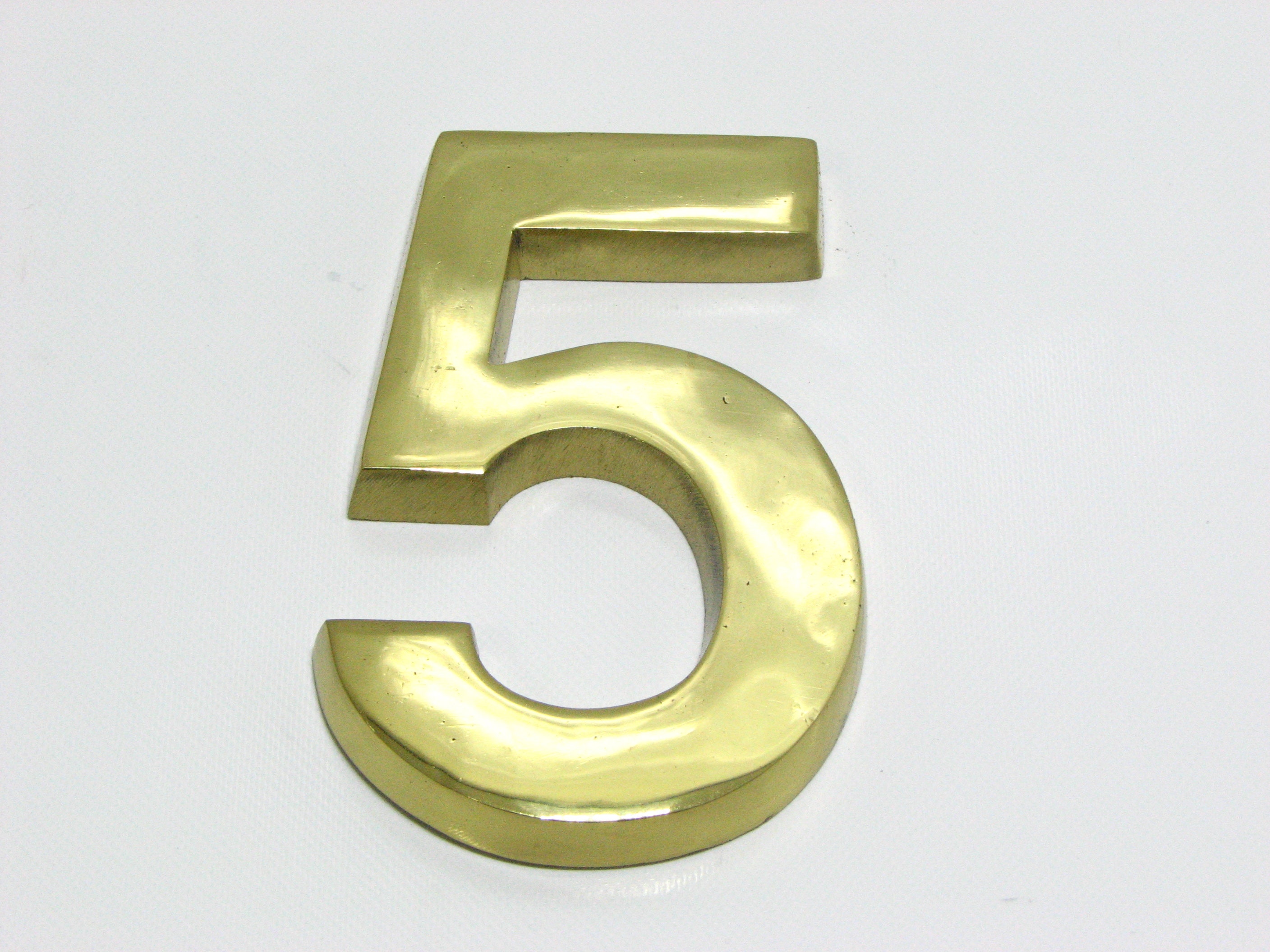 Solid Brass Numbers - Wall Decor Ideas - Door, Adress and Store Sign - Etsy