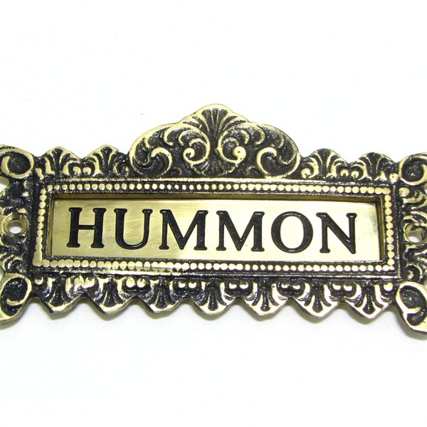 Door Name Plate - Etsy
