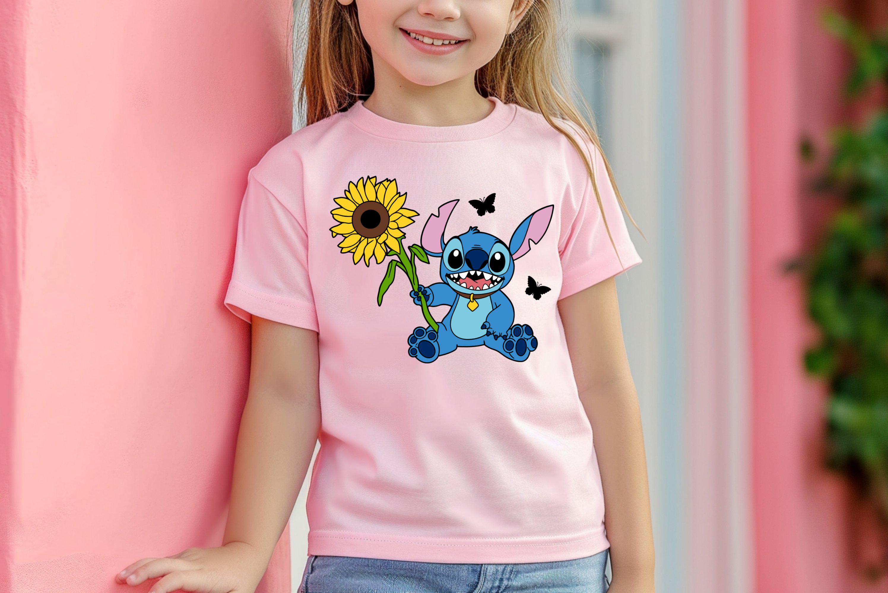 Disney Stitch DTF Transfer, Stitch Lover Print, Full Color DTF, Disney ...