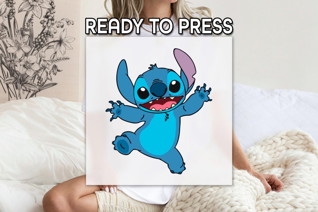 Disney Stitch DTF Transfer, Disney Vacation Print, Full Color DTF ...