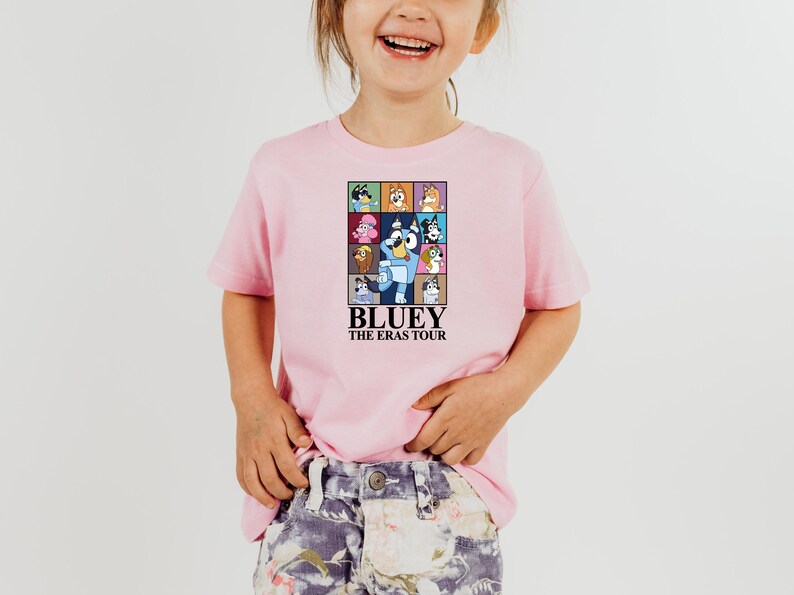 Bluey The Eras Tour DTF, Bluey DTF, Bluey and His Friends Print ...