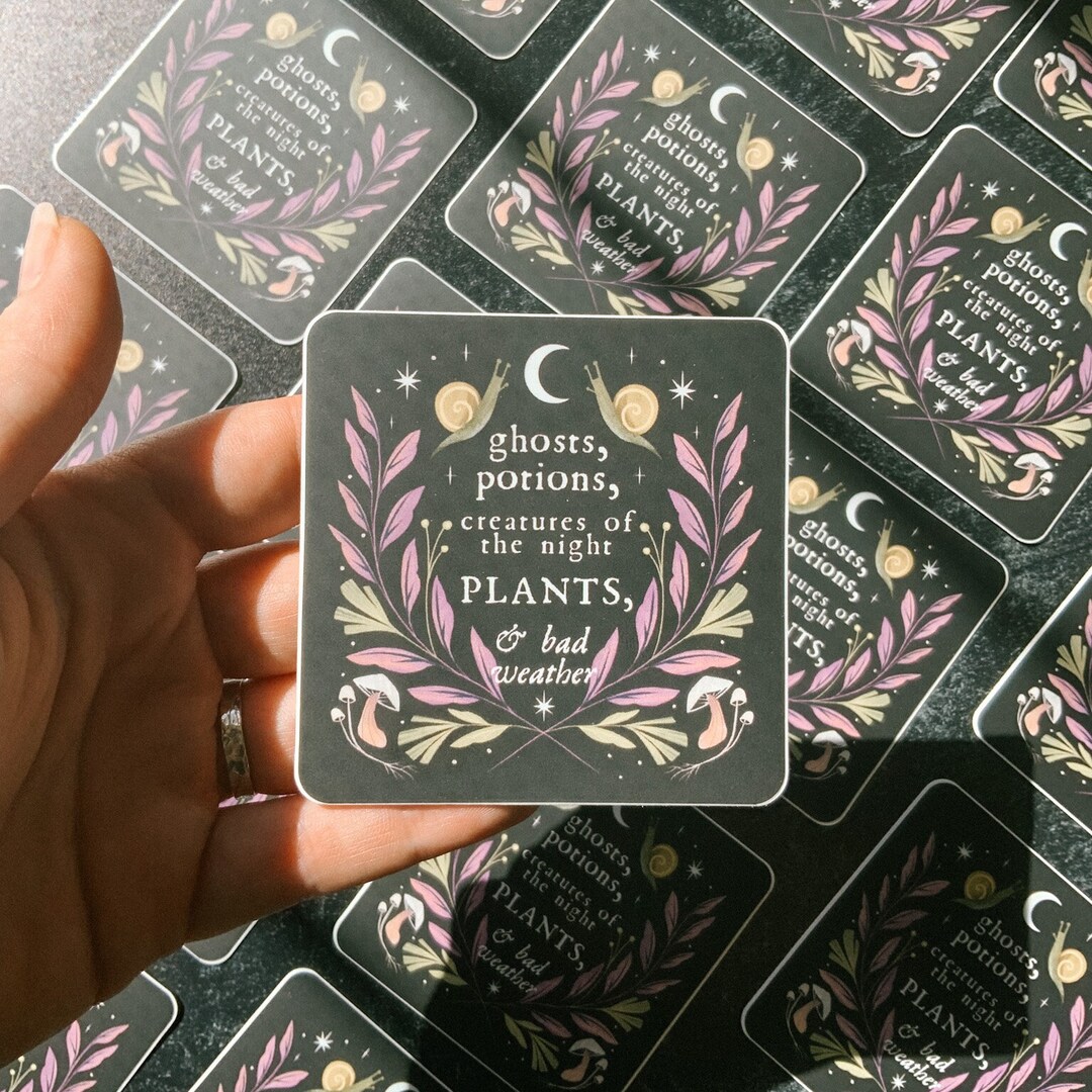 Creatures of the Night Sticker | Matte Vinyl Stickers | 3” | Creepy Art ...