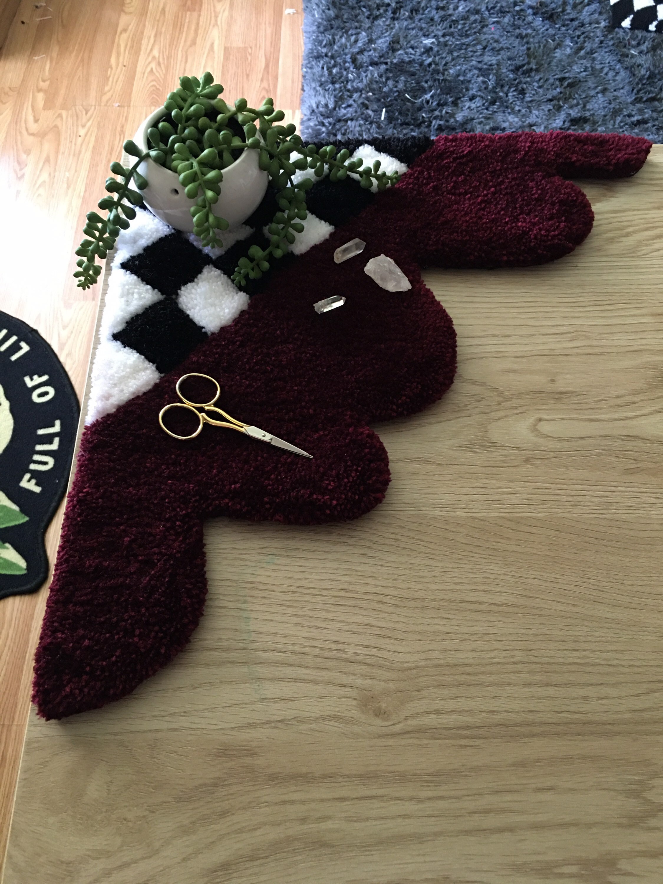 Mini Corner Desk Rug - Etsy