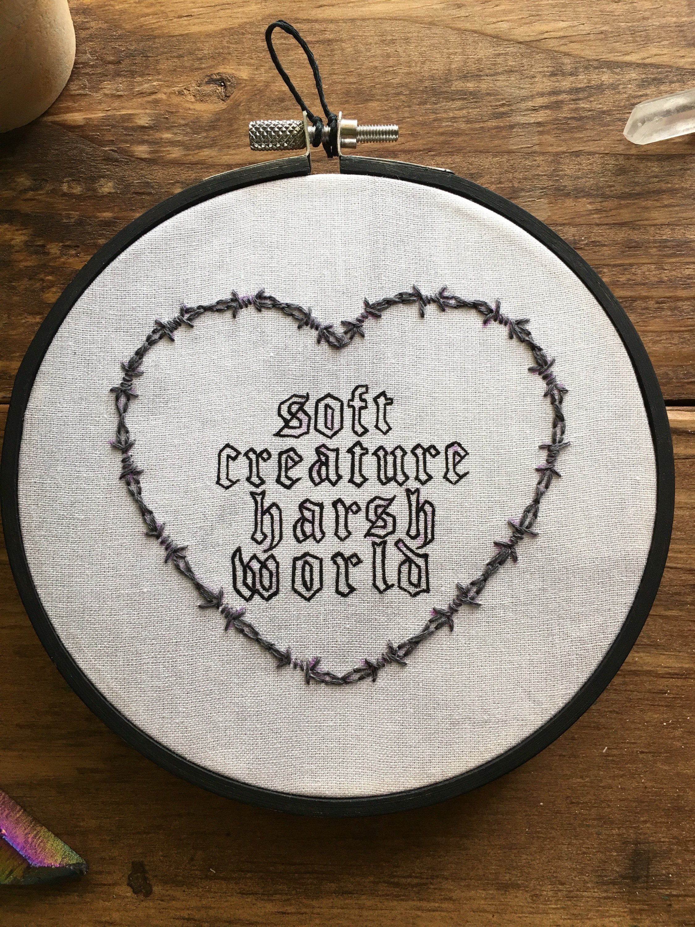 Soft Creature Harsh World - Etsy