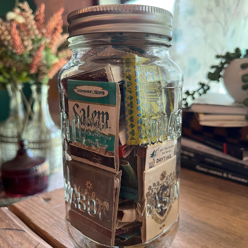 Jar of Matches - Etsy