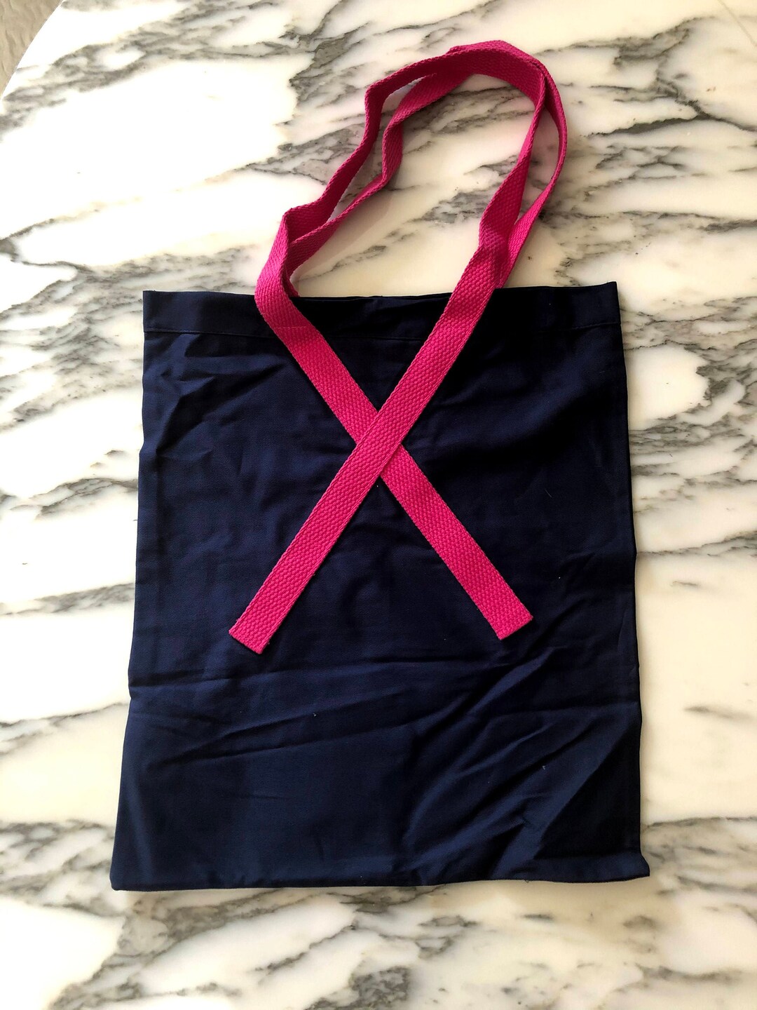 Pink Ribbon Tote Bag, Breast Cancer Awareness - Etsy