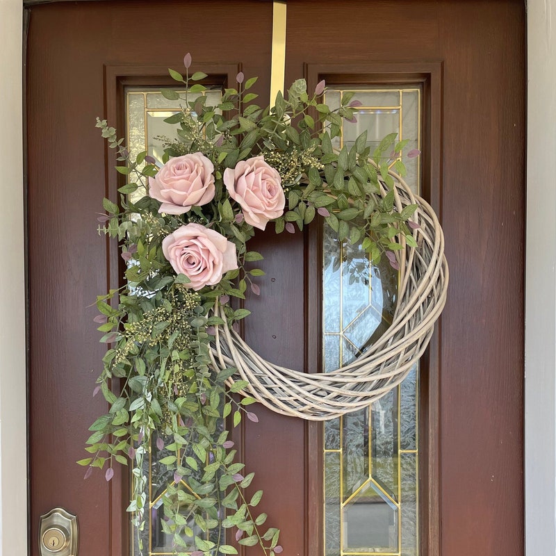 Wicker Wreath - Etsy