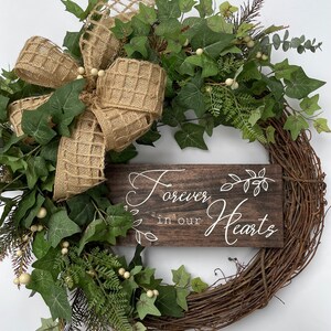 Memorial Wreath, Remembrance Gift, Bereavement Gift, Sympathy Gift ...