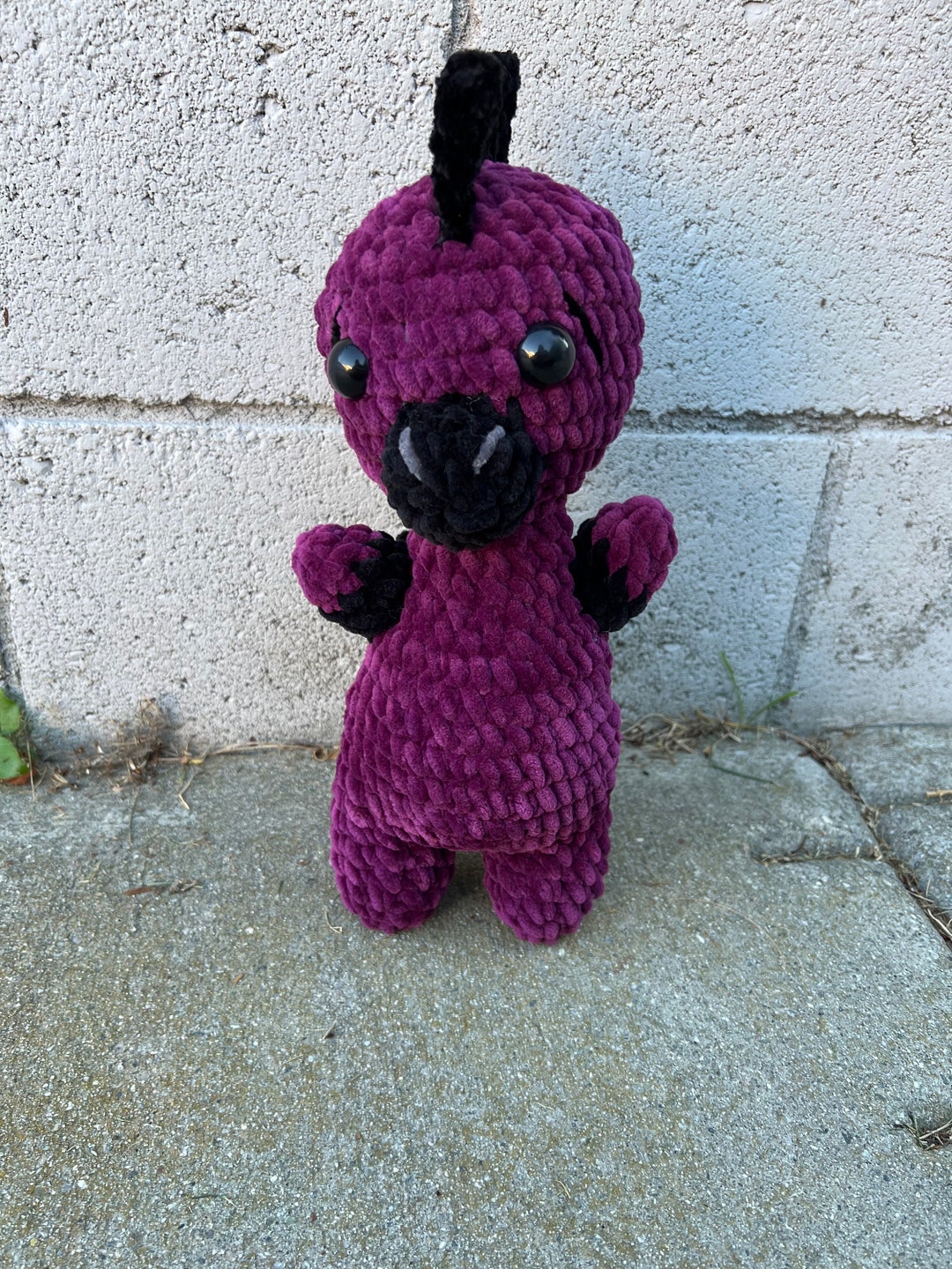 Deeno the Dino Punk Rock Edition - Etsy