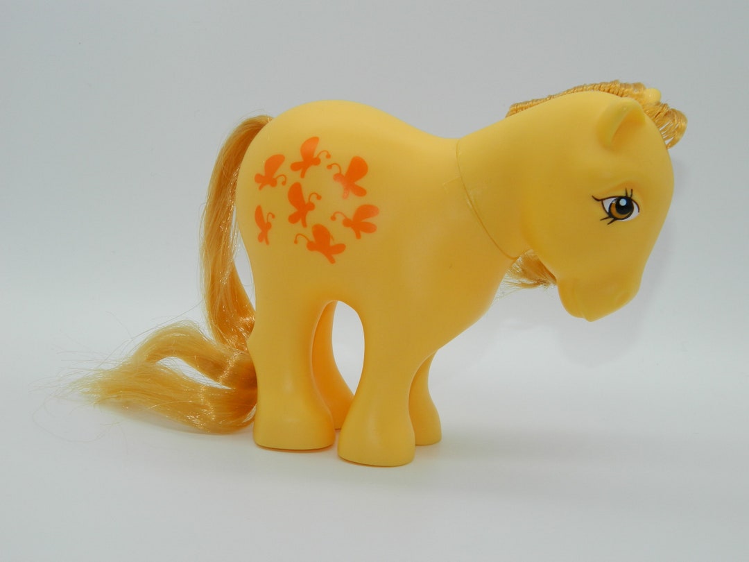 My Little Pony G1 Vintage Butterscotch 25th Anniversary Pony - Etsy