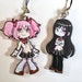 Madoka/homura Keychains - Etsy