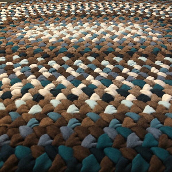 Wool Braided Rug - Etsy