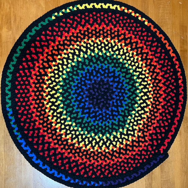 Hand Braided Rug - Etsy
