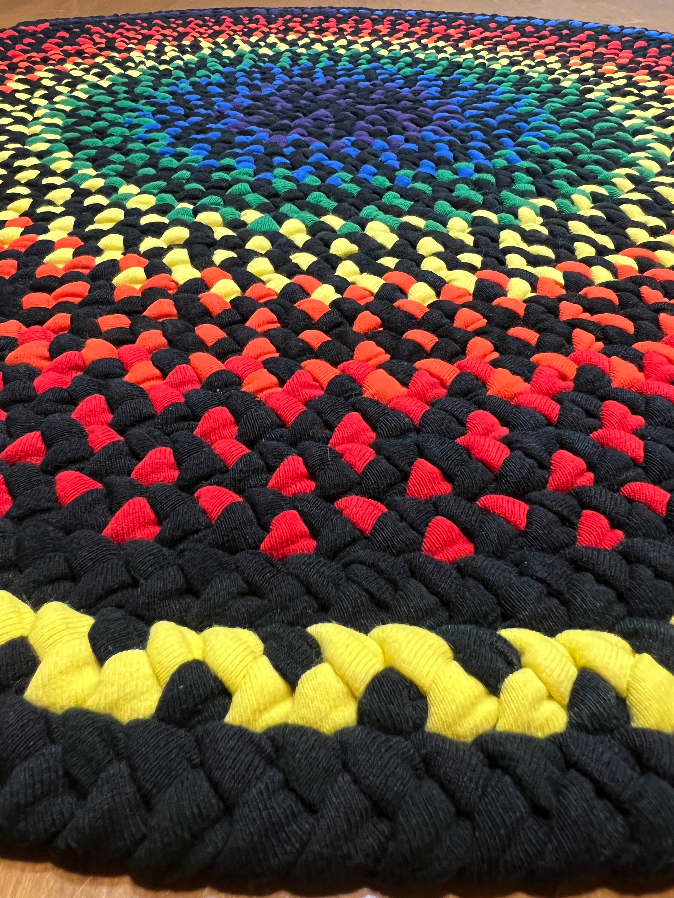 Hand Braided Rug - Etsy