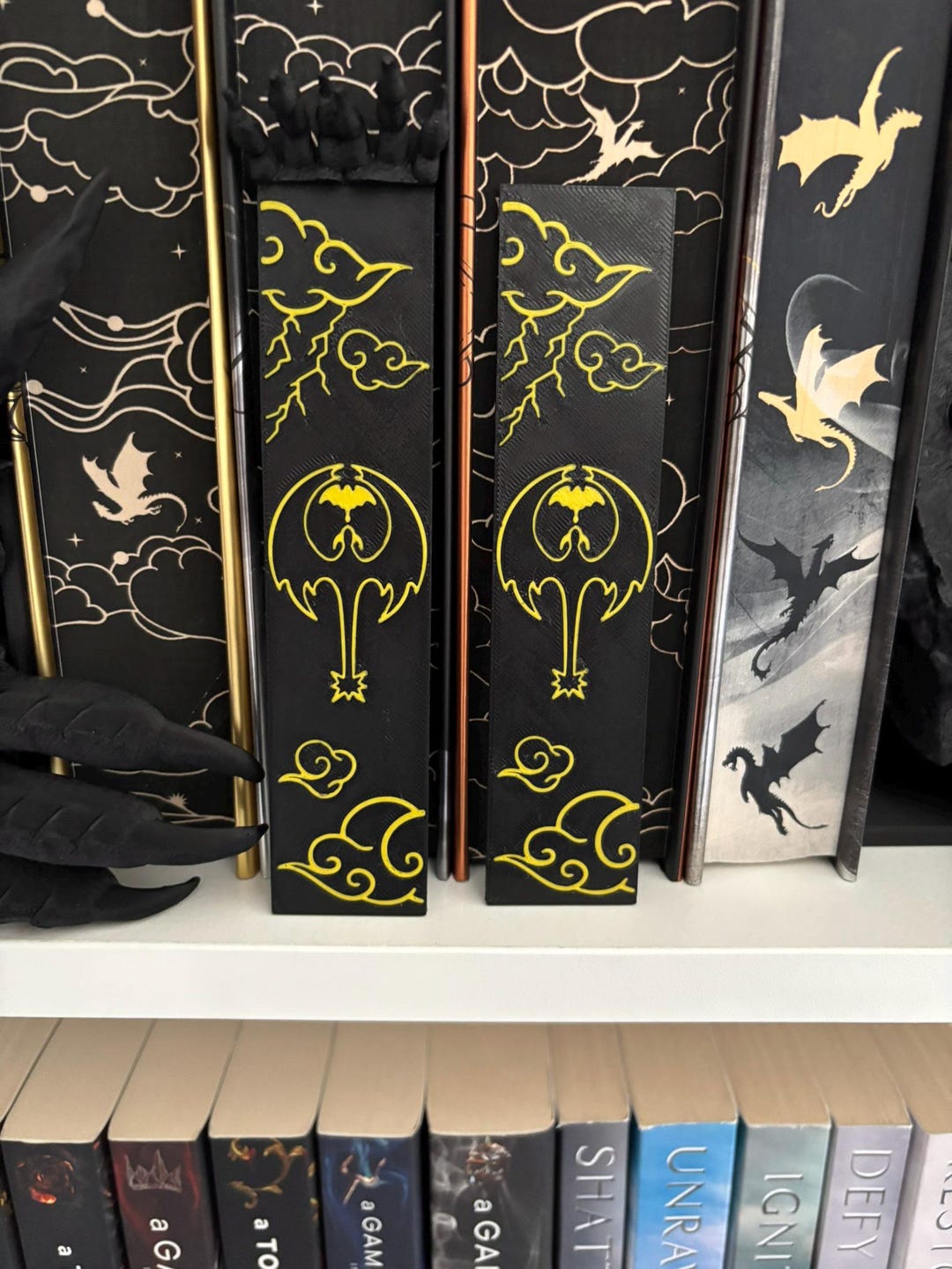Dragon Bookmark Inspired by Fourth Wing - Etsy