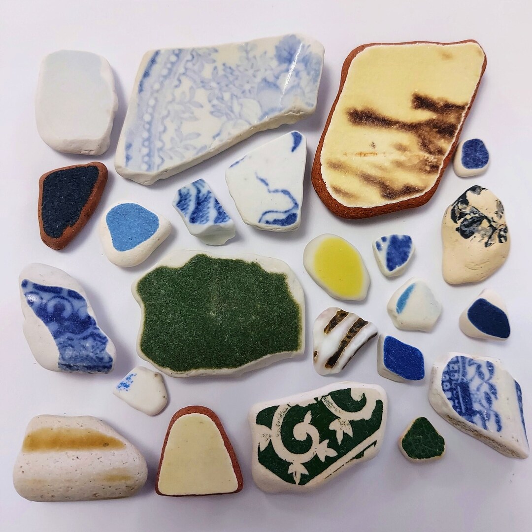 Seaham Sea Worn Pottery - Etsy