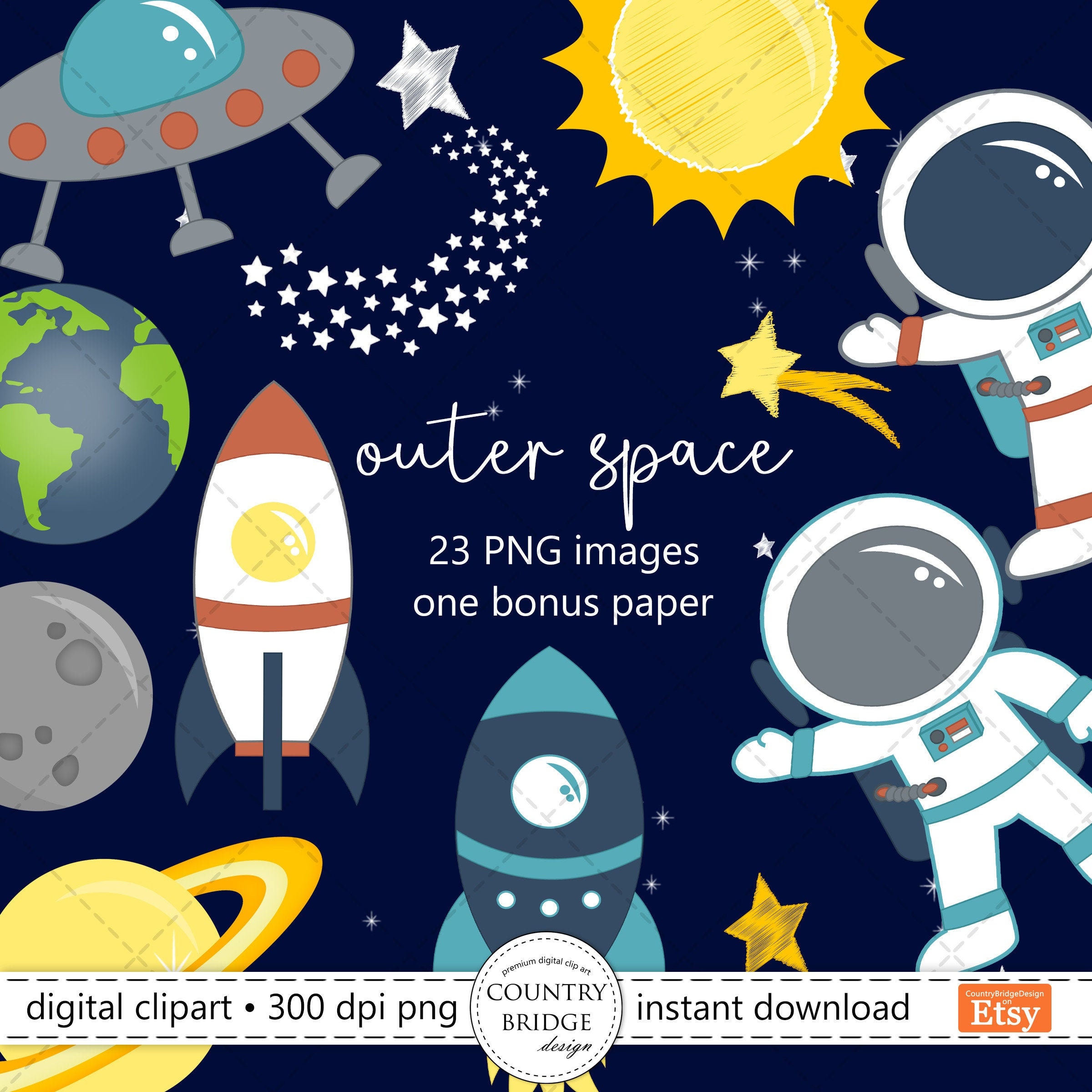 Outer Space Clipart For Kids
