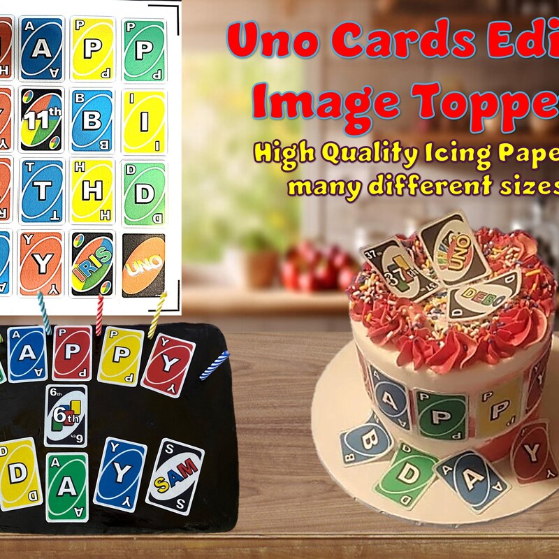 Uno Decorations - Etsy