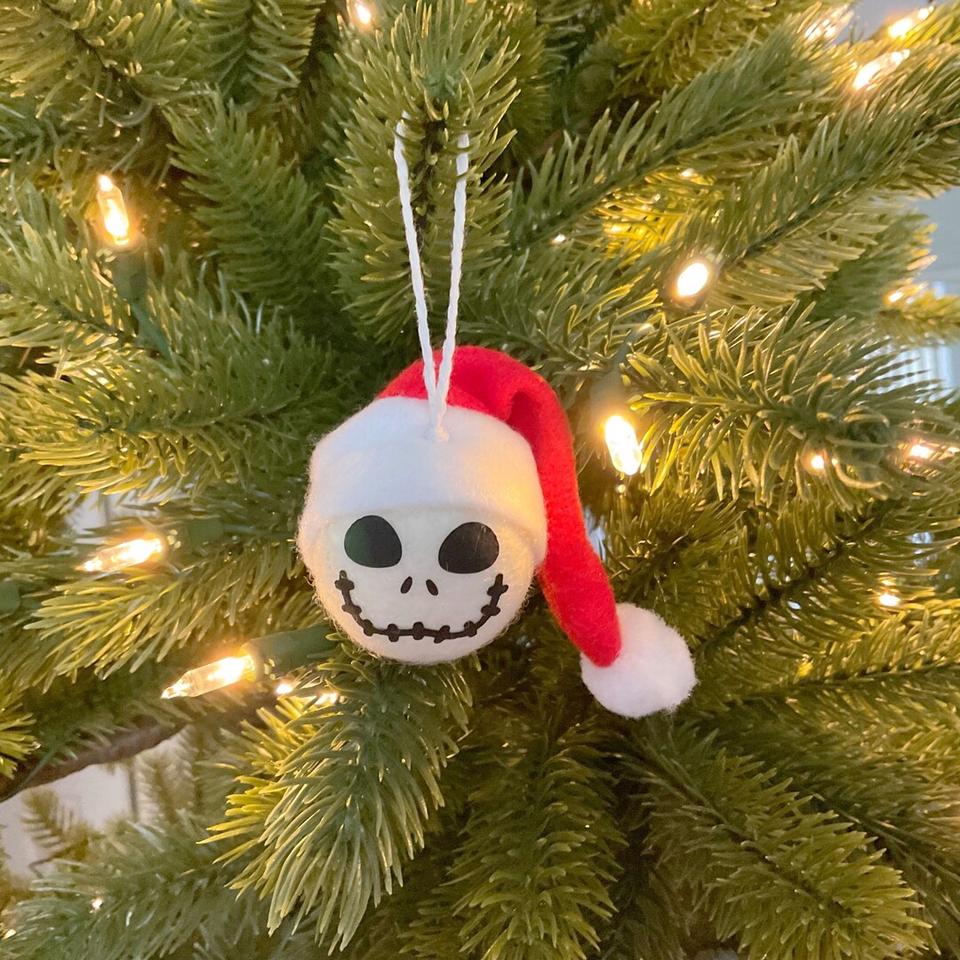 Jack Skellington Christmas, Felt Christmas Ornament, Jack Skellington ...