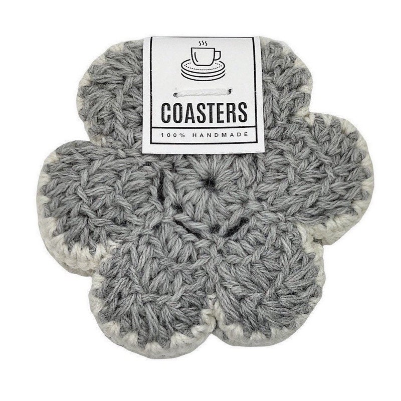 Gray Coasters - Etsy