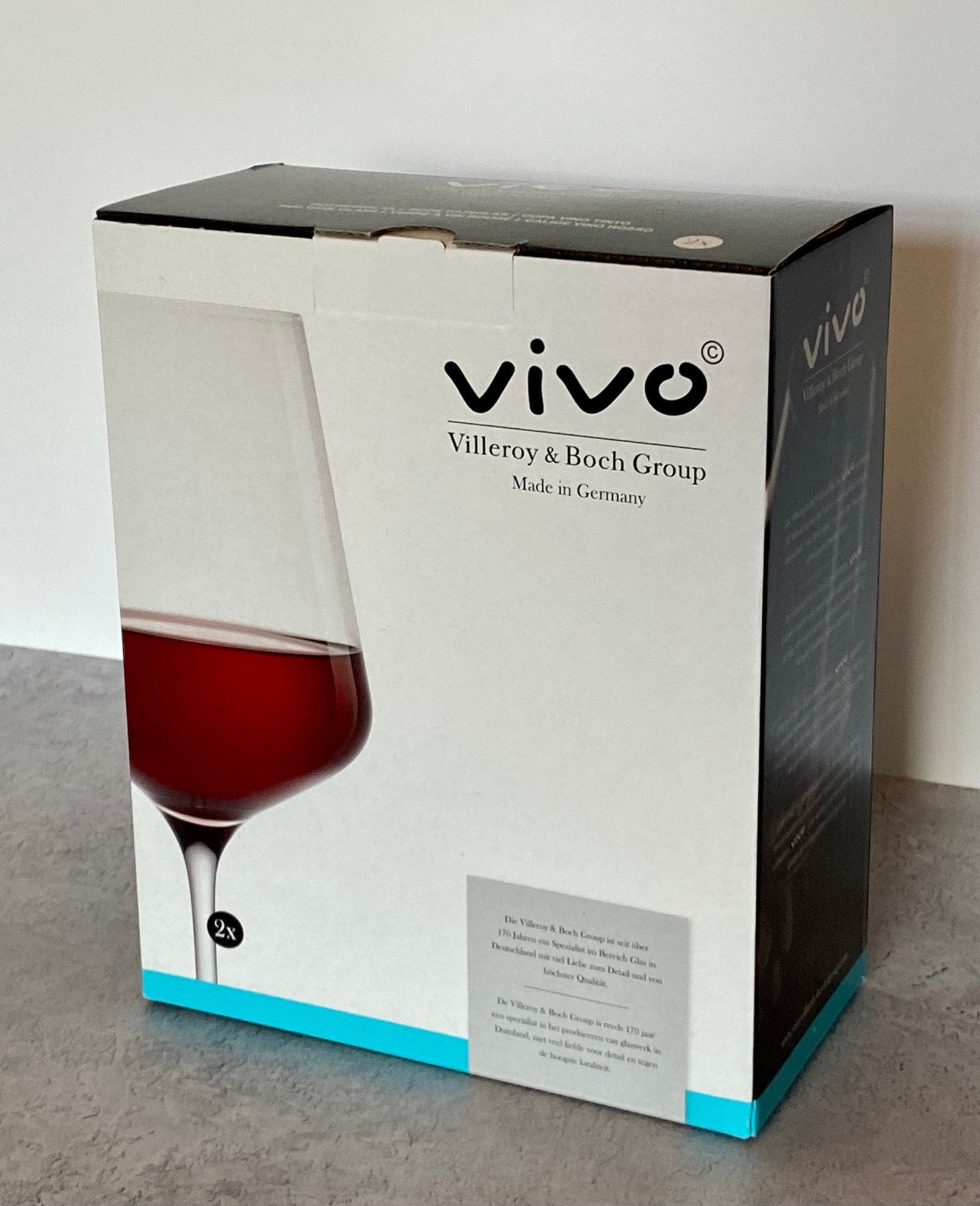 Vivo by Villeroy & Boch Red Wine Glasses Set of 2 - Etsy
