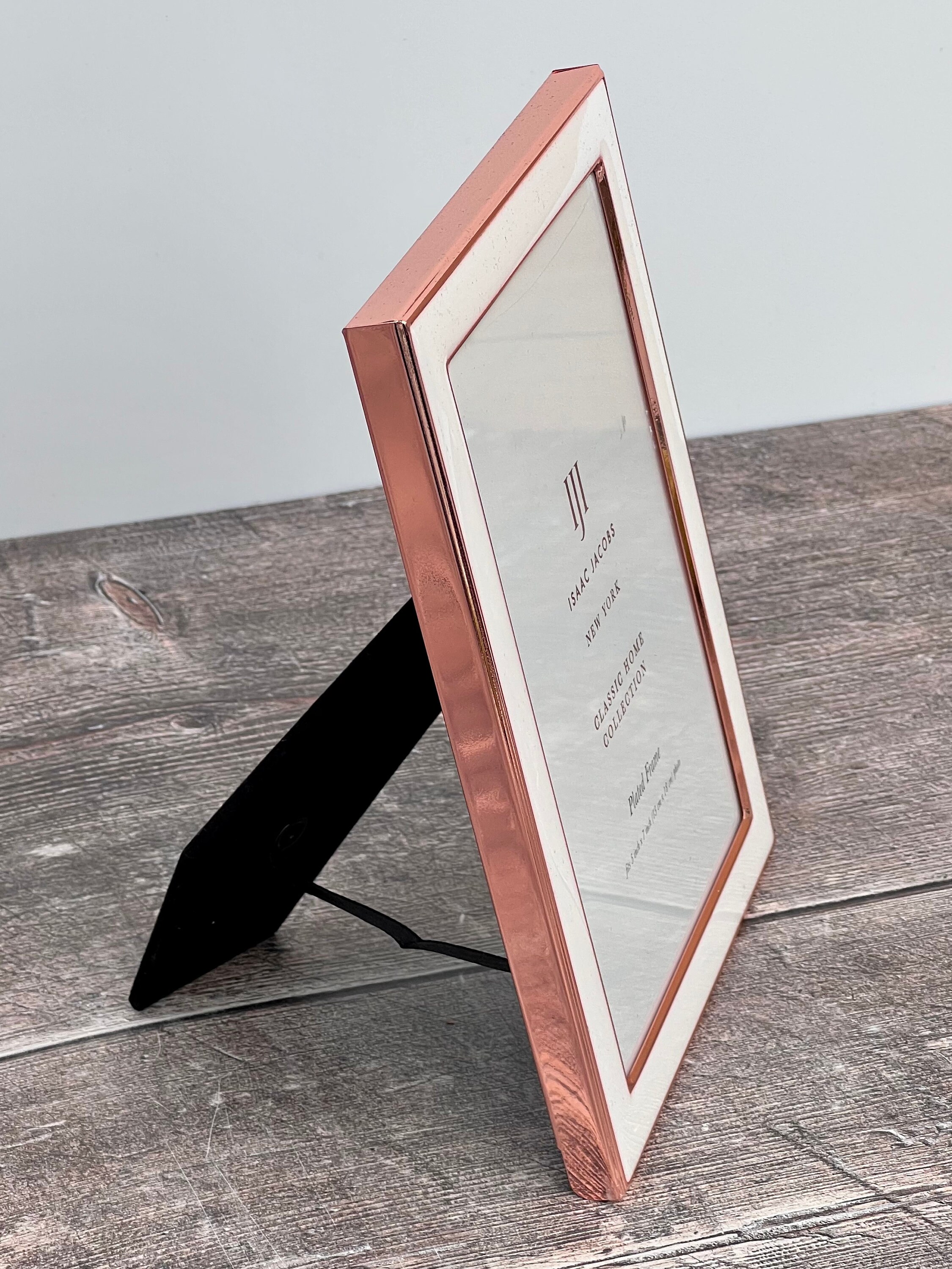 Isaac Jacobs White and Rose Gold Photo Frame 5 X - Etsy UK
