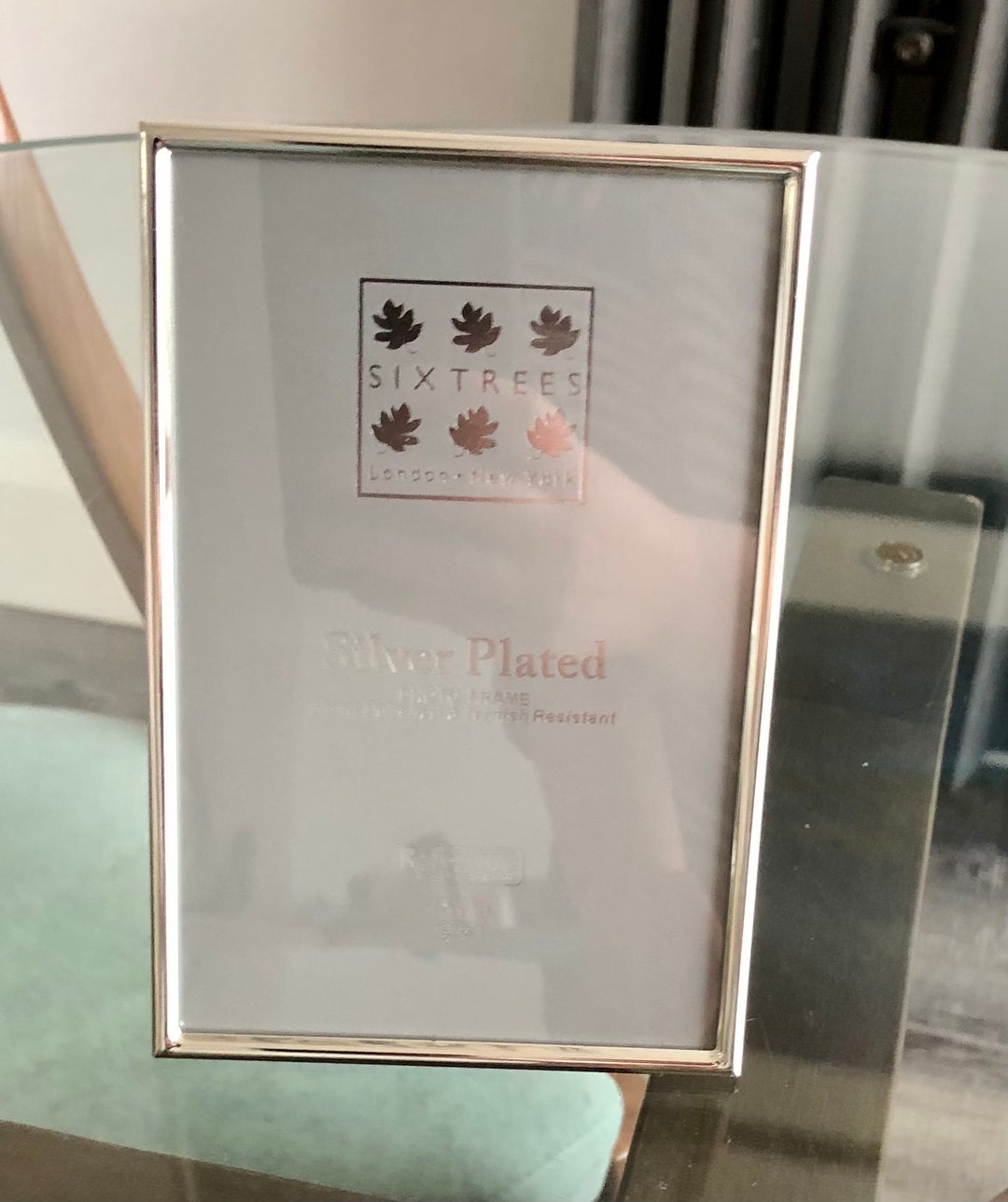 Sixtrees Silver Plated Slim Frame, 4 X 6 - Etsy UK