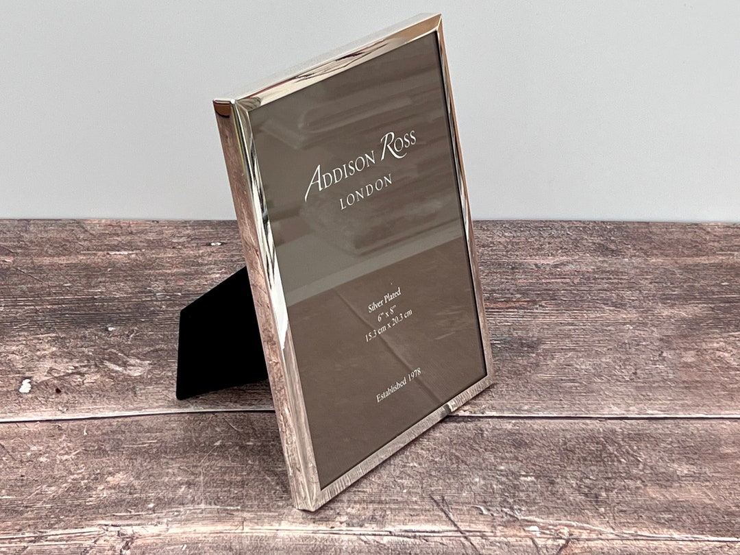 Addison Ross Silver Plated Plain Flat Border Photo Frame, 6 X 8 - Etsy Addison Ross Silver Plated Plain Flat Border Photo Frame, 6 X 8 - Etsy