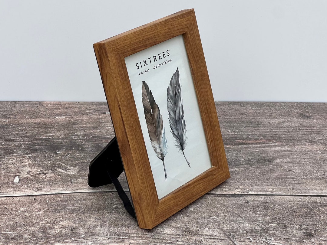 Sixtrees Wooden Photo Frame, 4 X 6 - Etsy