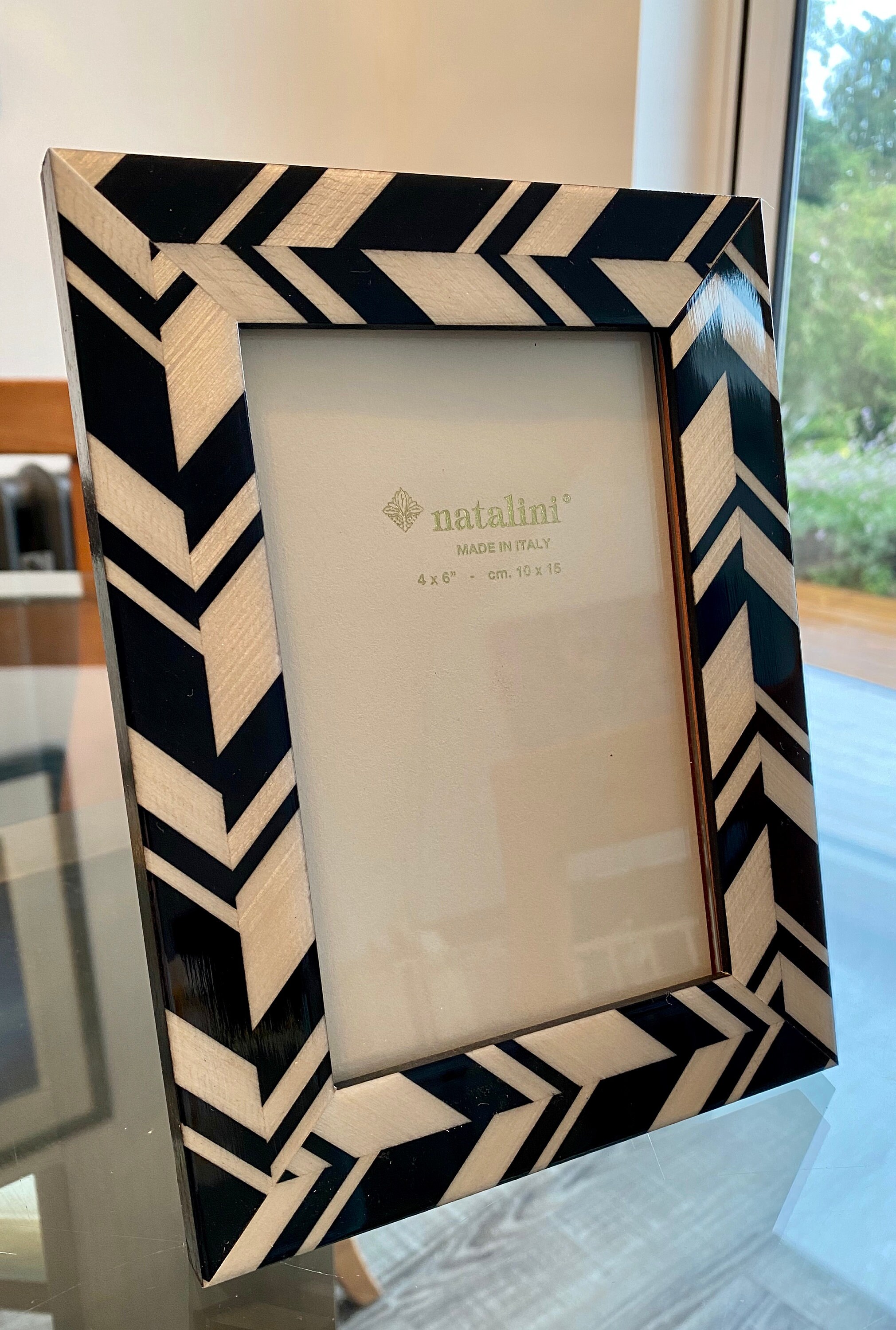 Black And White Chevron Frame