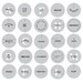 Grey Instagram Highlight Covers With Letters, Modern Story Icons Words ...
