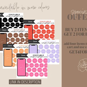 Blue Instagram Highlight Covers With Letters Modern Story - Etsy