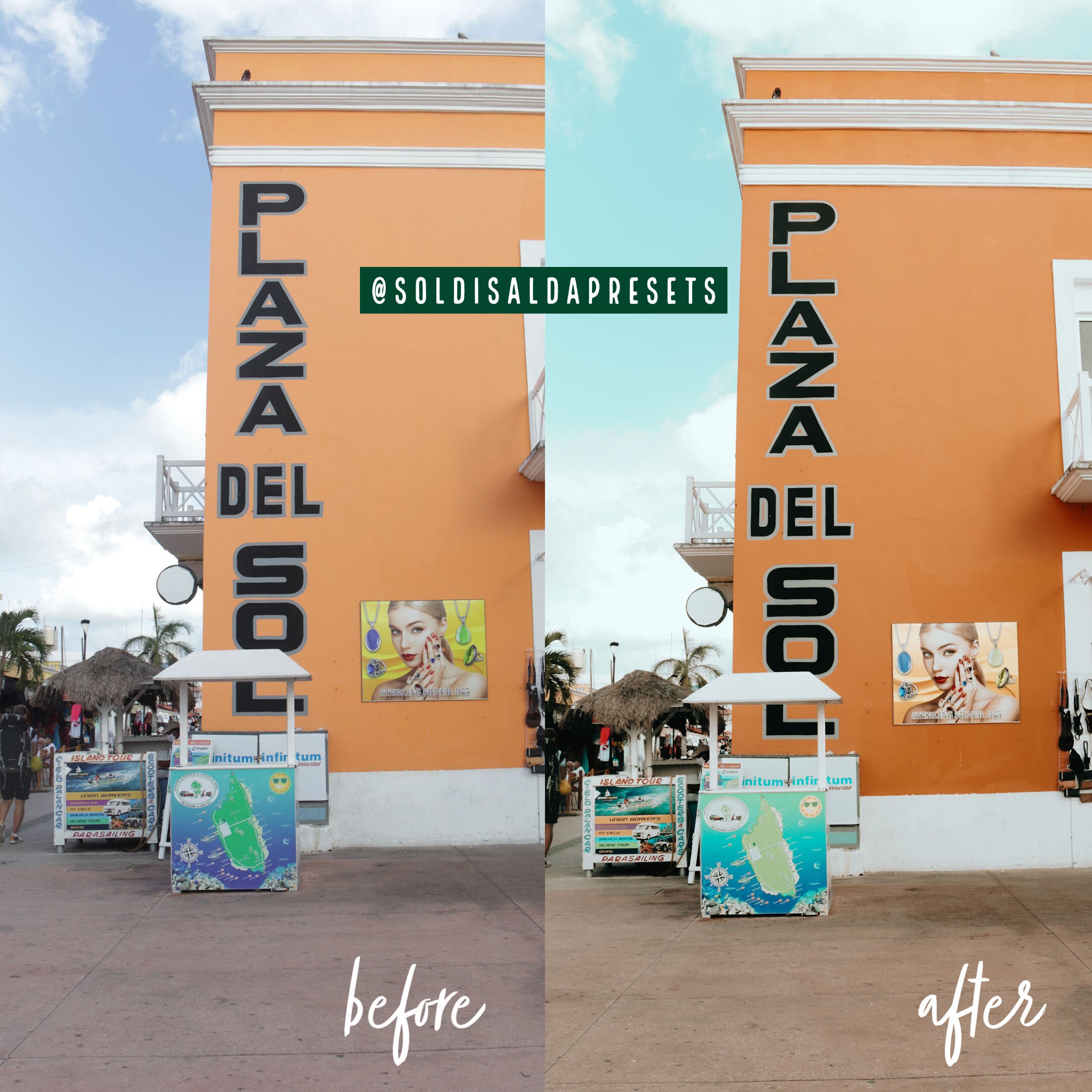 12 MEXICO Moody Lightroom Presets, Tropical Photo Filter, Beach Mobile ...