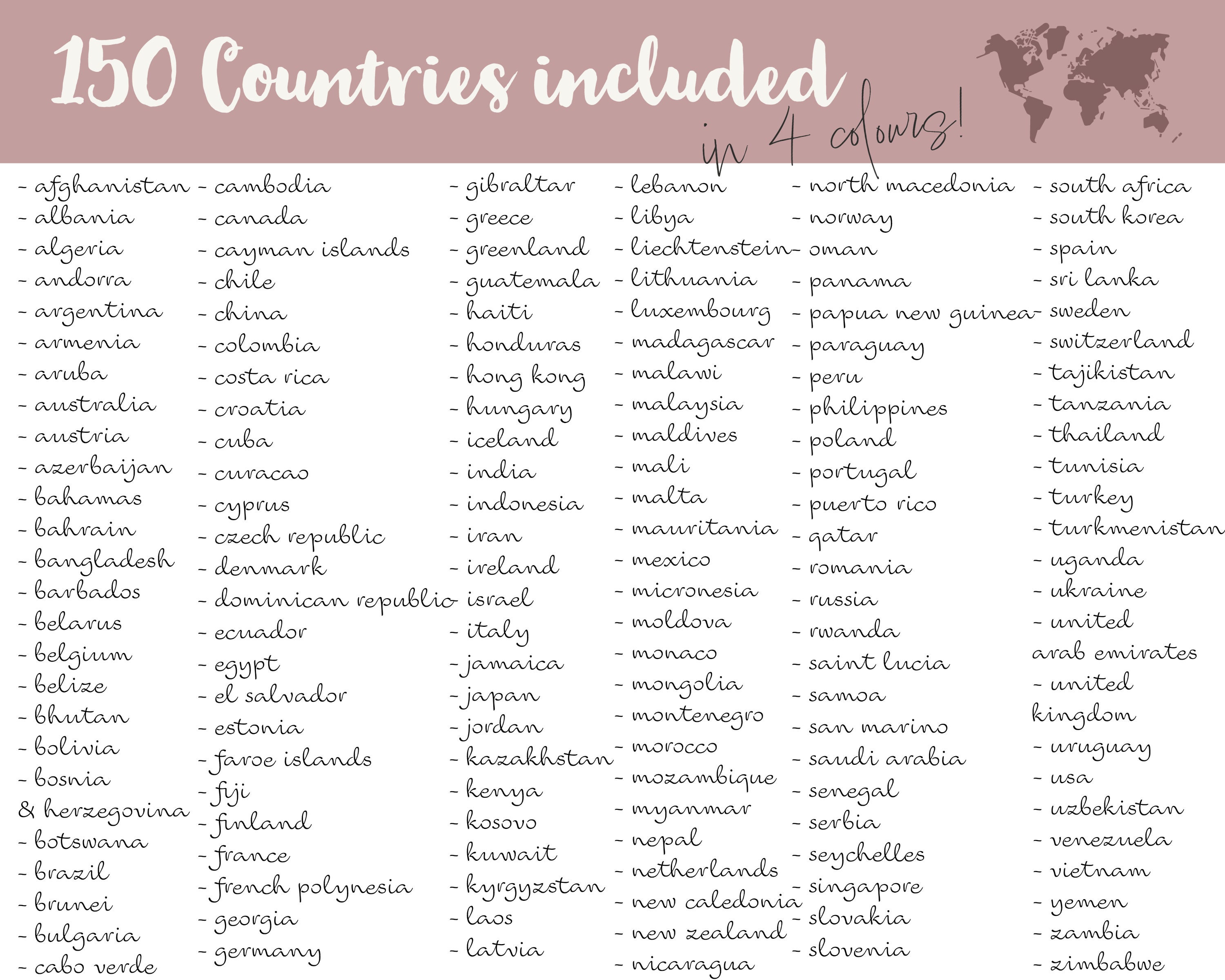 Travel Instagram Highlight Covers Countries Instagram Story - Etsy