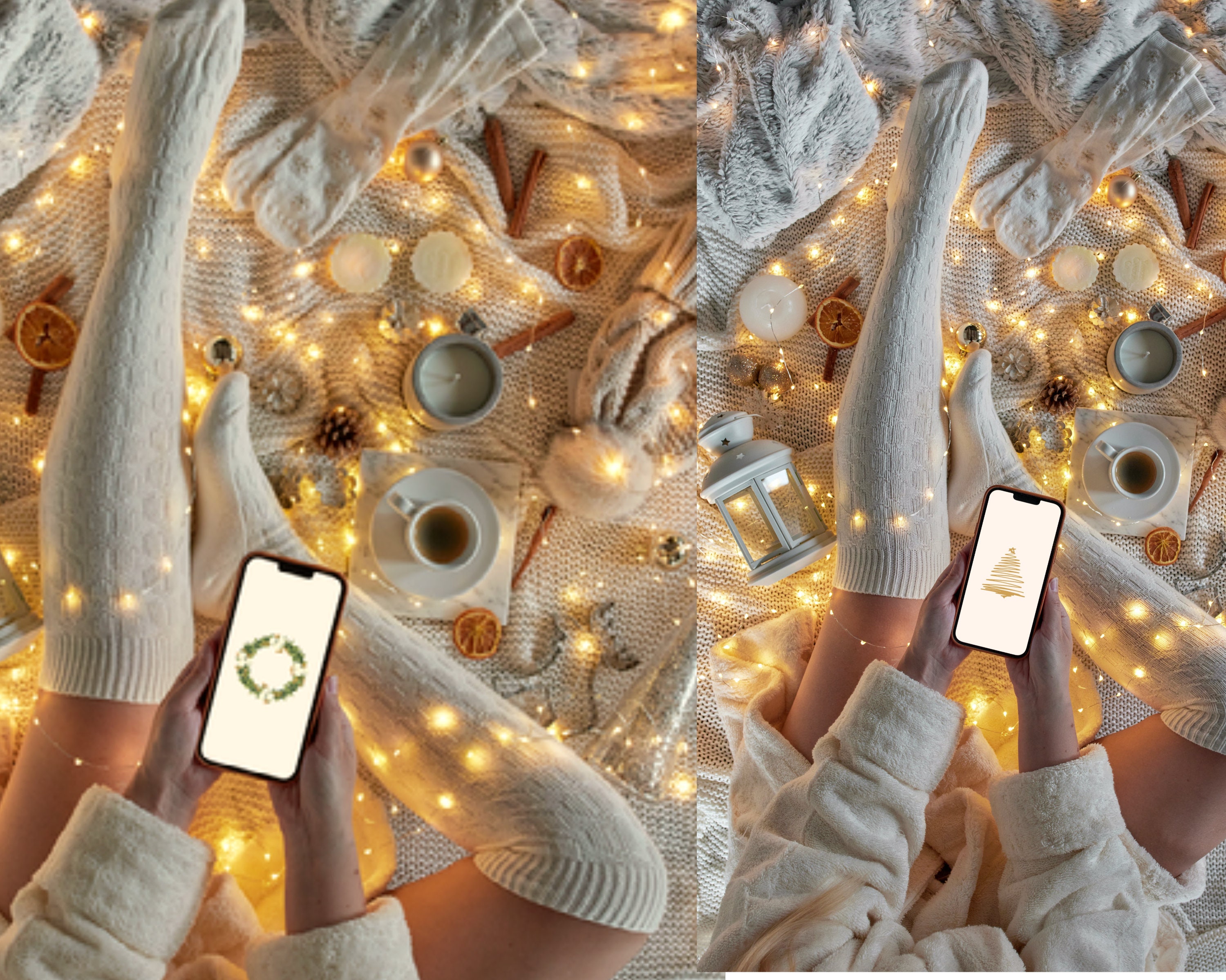 Christmas Instagram Story Highlight Covers, Boho Holiday Icons, Winter ...