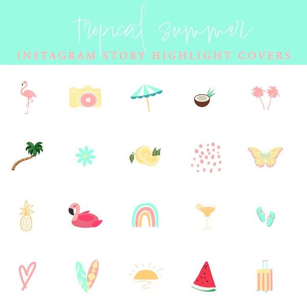 Cute Instagram Story Stickers - Etsy