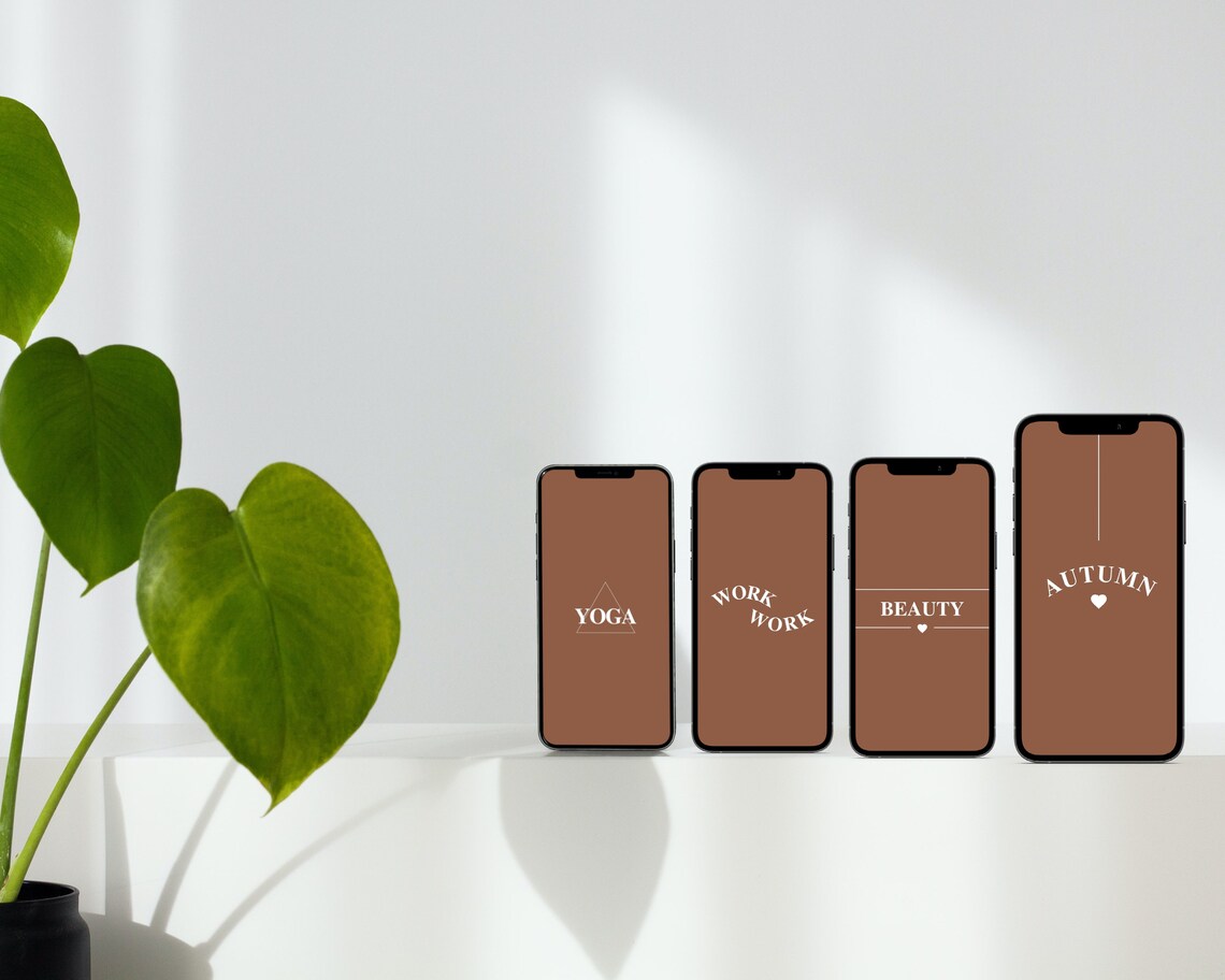 Brown Instagram Highlight Covers With Letters Modern Story - Etsy