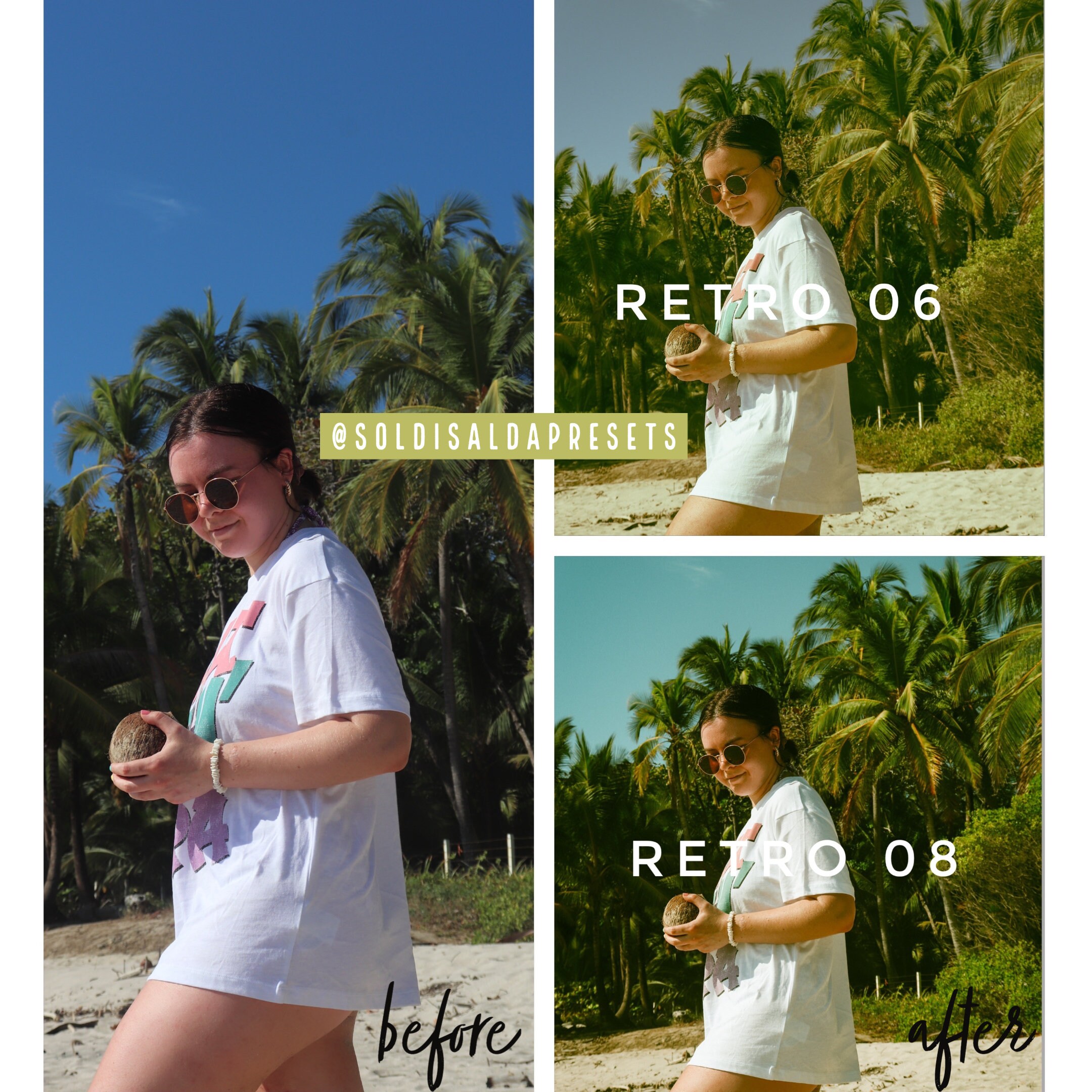 RETRO Film Lightroom Presets, 1960s Vintage Analog Photo Filters ...