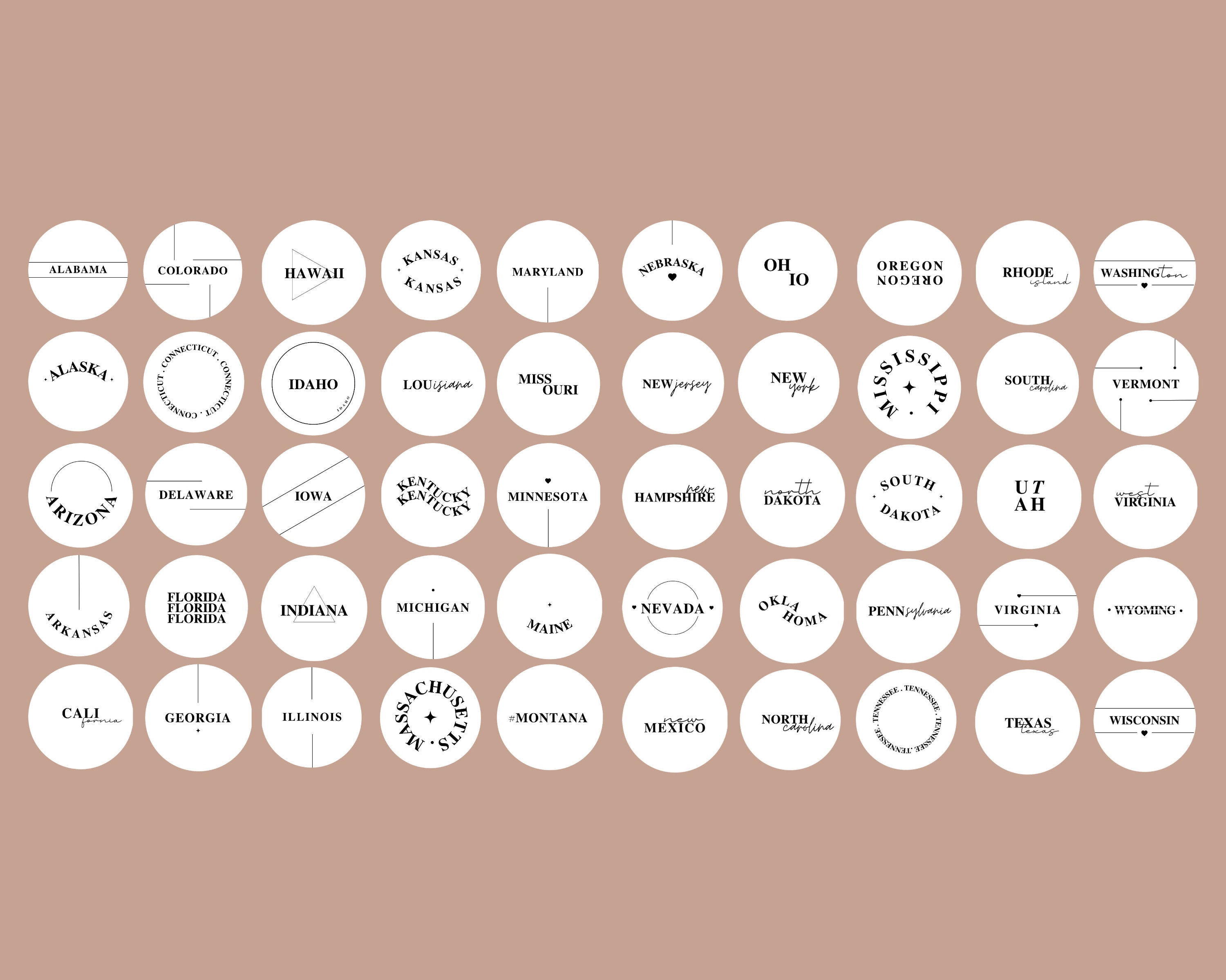 Travel Instagram Highlight Covers Travel Agent Logo - Etsy